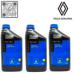 7702267005 - KIT COM 3 LITROS DE ADITIVO PARA RADIADOR - renotech